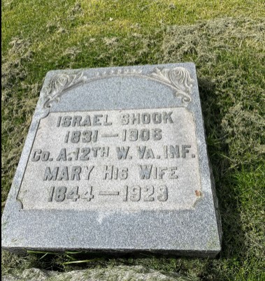 Israel Shook, Marshall County, West Virginia, 12th West Virginia ...